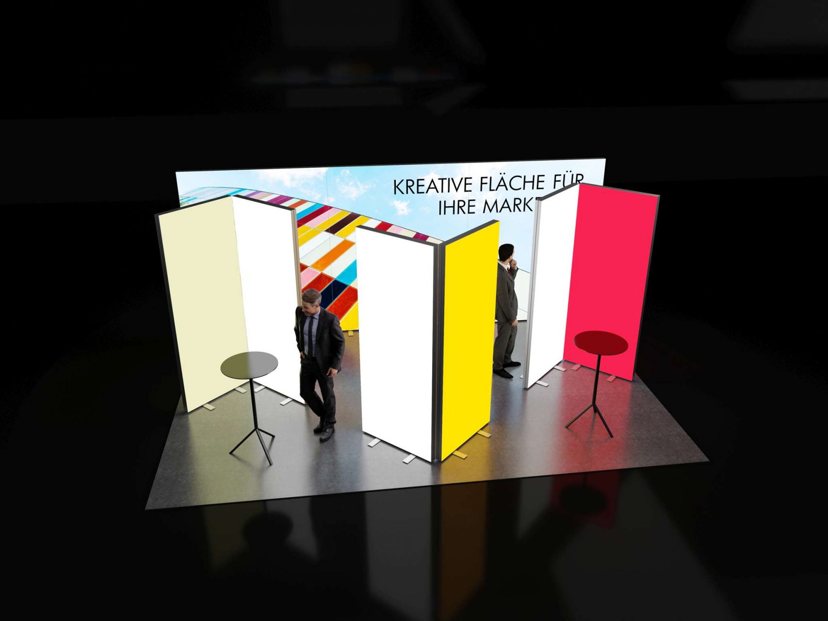 Messewand LED isyLED 8.1